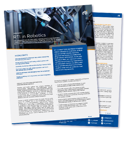 Robotics Systems & Connectivity Software | RTI