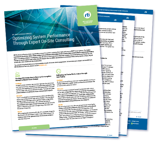 Connext Support | Intelligent Systems | RTI