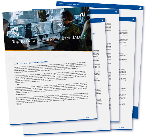 JADC2 and RTI Connext